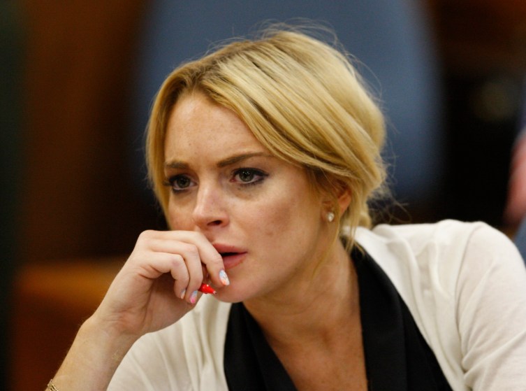 Lindsay Lohan’s Explicit Fingernail: Were Those Tears Fake? | TIME.com