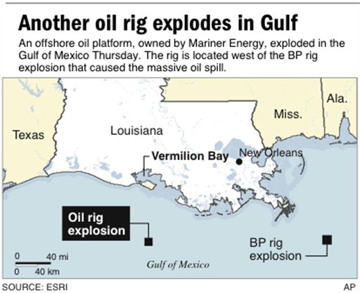 Oil Rig Leaking After Explosion: Another Gulf Oil Spill? | TIME.com
