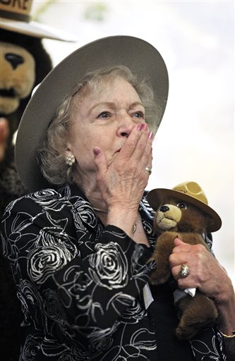 Betty White Crowned Forest Ranger, Gets to Hug Smokey | TIME.com