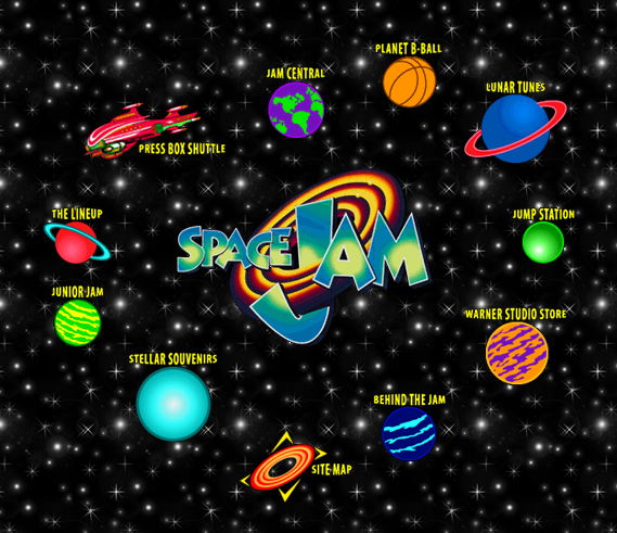 Retro Blast from the Past: Space Jam‘s Website Rediscovered | TIME.com