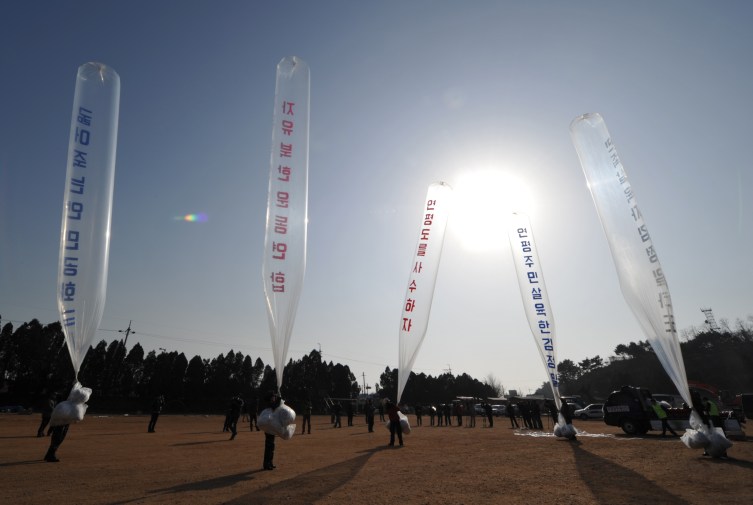 Propaganda Wars: South Korea Tries ‘Balloon Diplomacy’ With Northern ...