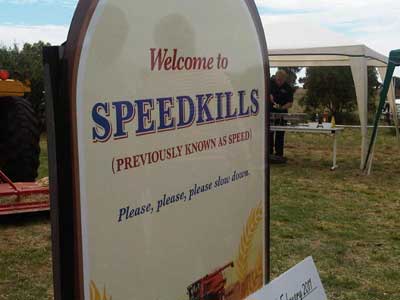 Australian Town Changes Name from Speed To SpeedKills | TIME.com