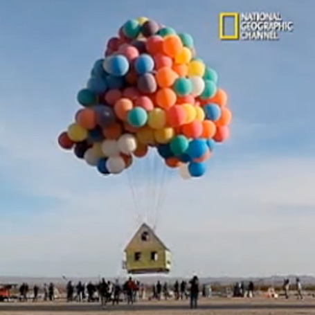 Floating House From 'Up' Recreated, Talking Dogs Yet To Be Found | TIME.com