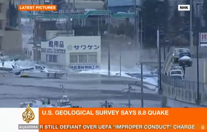 BREAKING: 8.9 Earthquake Hits Japan, Followed by Tsunami | TIME.com