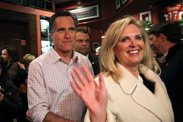 Ann Romney, Wife of Republican Presidential Candidate Mitt Romney ...