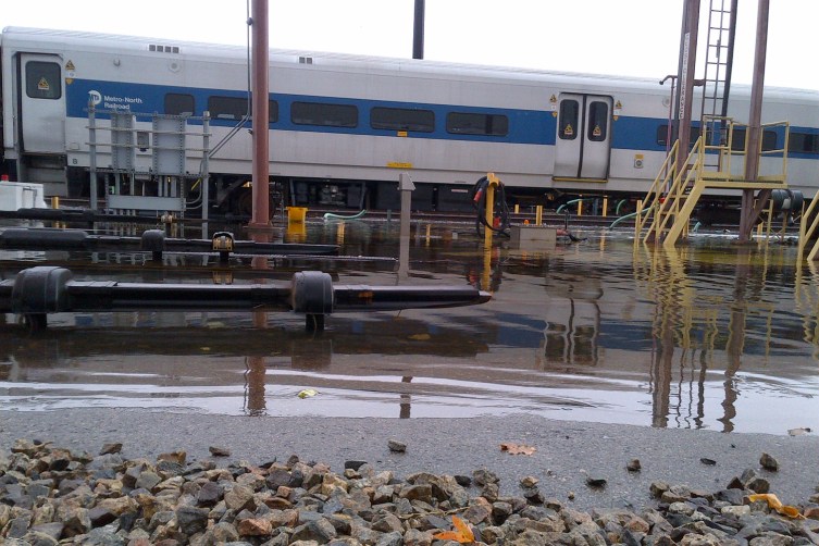 Floating Trains | Submerged Subway: Photos of New York City’s Flooded ...