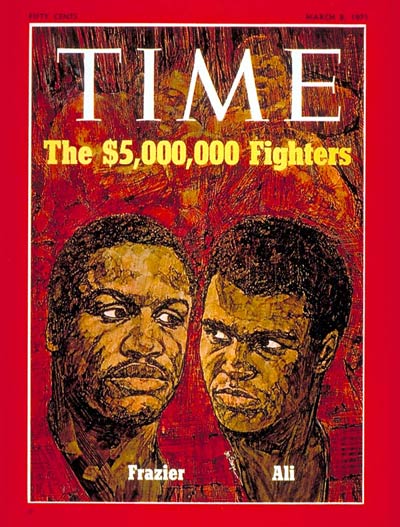 1971 – Joe Frazier & Muhammad Ali | TIME Turns 90: All You Need to Know ...