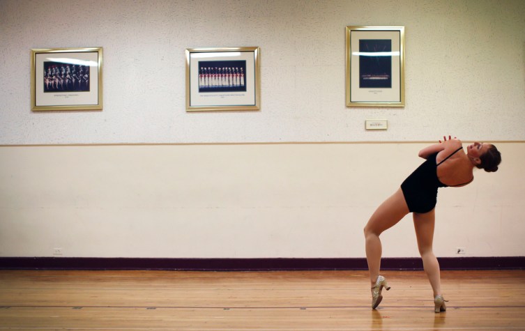 Aspiring Dancers Try Out for The Rockettes at Radio City Music Hall ...