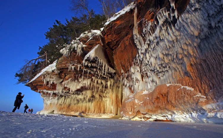 Lake Superior Ice Caves of Apostle Islands National Lakeshore | TIME.com